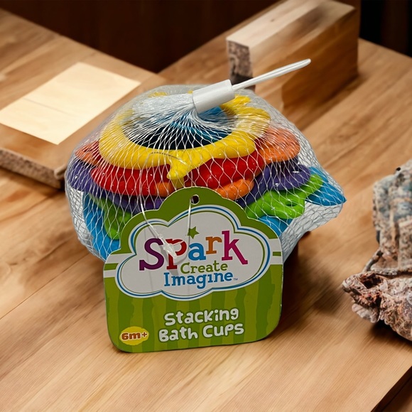 Toys | New Spark Create Imagine Stacking Bath Cups | Poshmark
